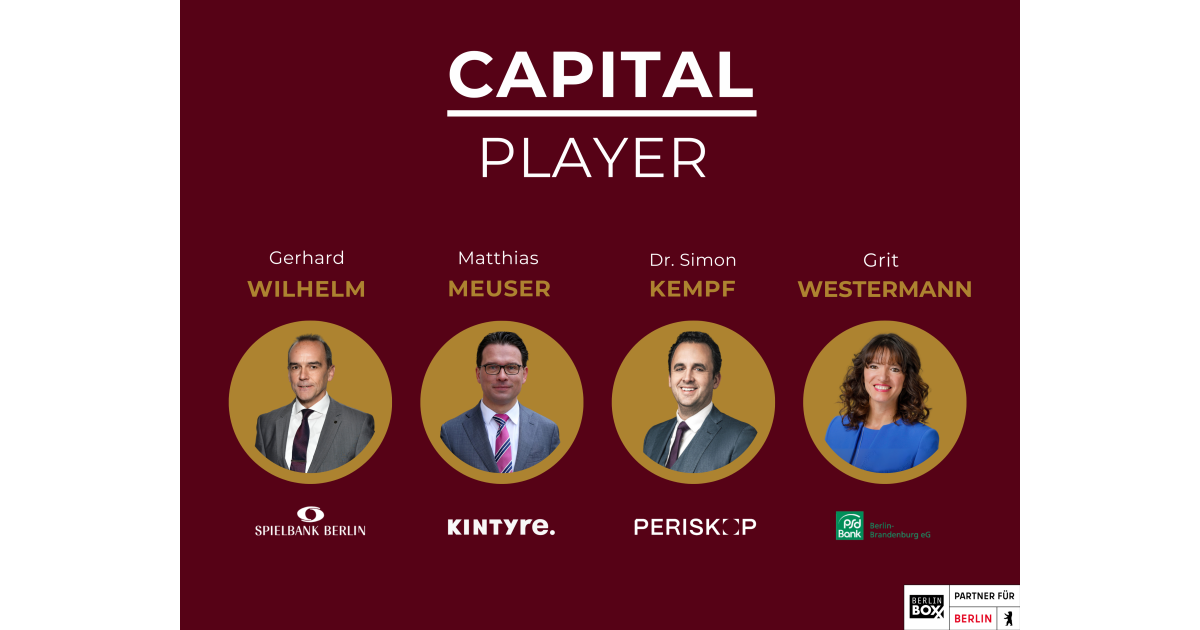 BERLINboxx - Capital Player: Berlins Macher und Gestalter im Spotlight